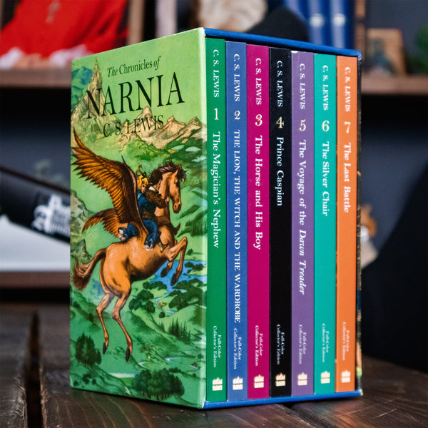 The Chronicles of Narnia 7-Book Box Set: Full-Color Collector's Editio – Pints W/ Aquinas